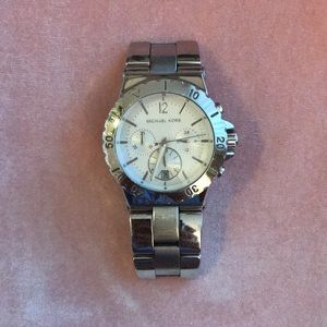 Michael Kors Accessories | Silver Watch Mk8086 | Poshmark